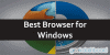 Top 5 Best Browsers for Windows 8 PC XP 7 and Vista