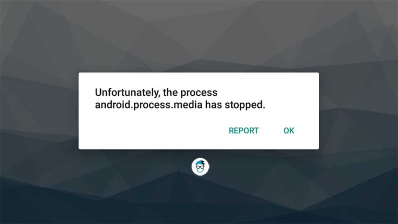 Fix "Unfortunately, the process android.process.media has stopped" Error