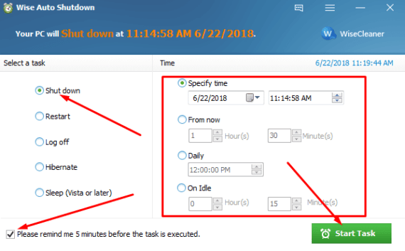 5 Ways to Auto Shutdown Windows 10 at a Specified Time