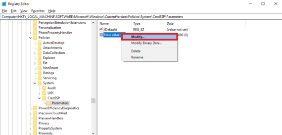 2 Ways to Fix CredSSP Encryption Oracle Remediation Error in Windows 10