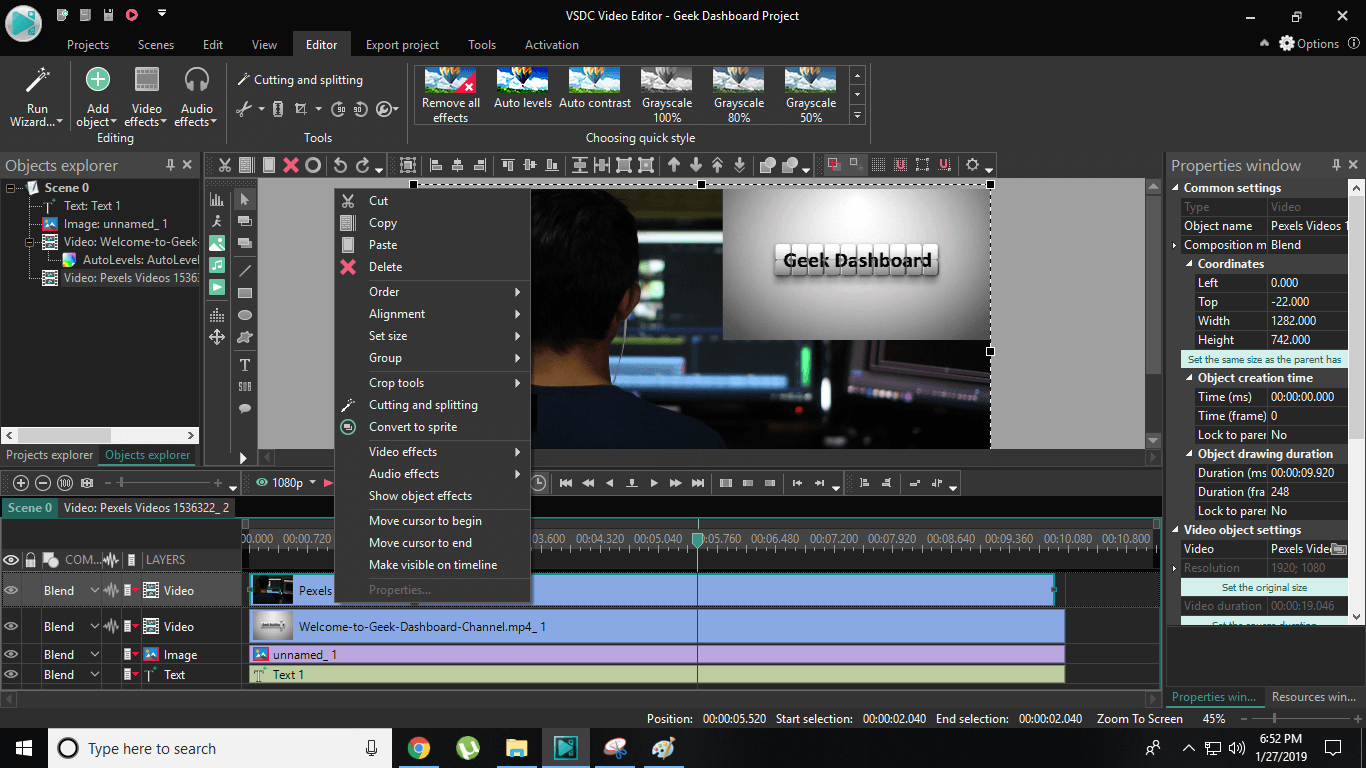VSDC Video Editor - Advanced Tool for Both Beginners and Professionals