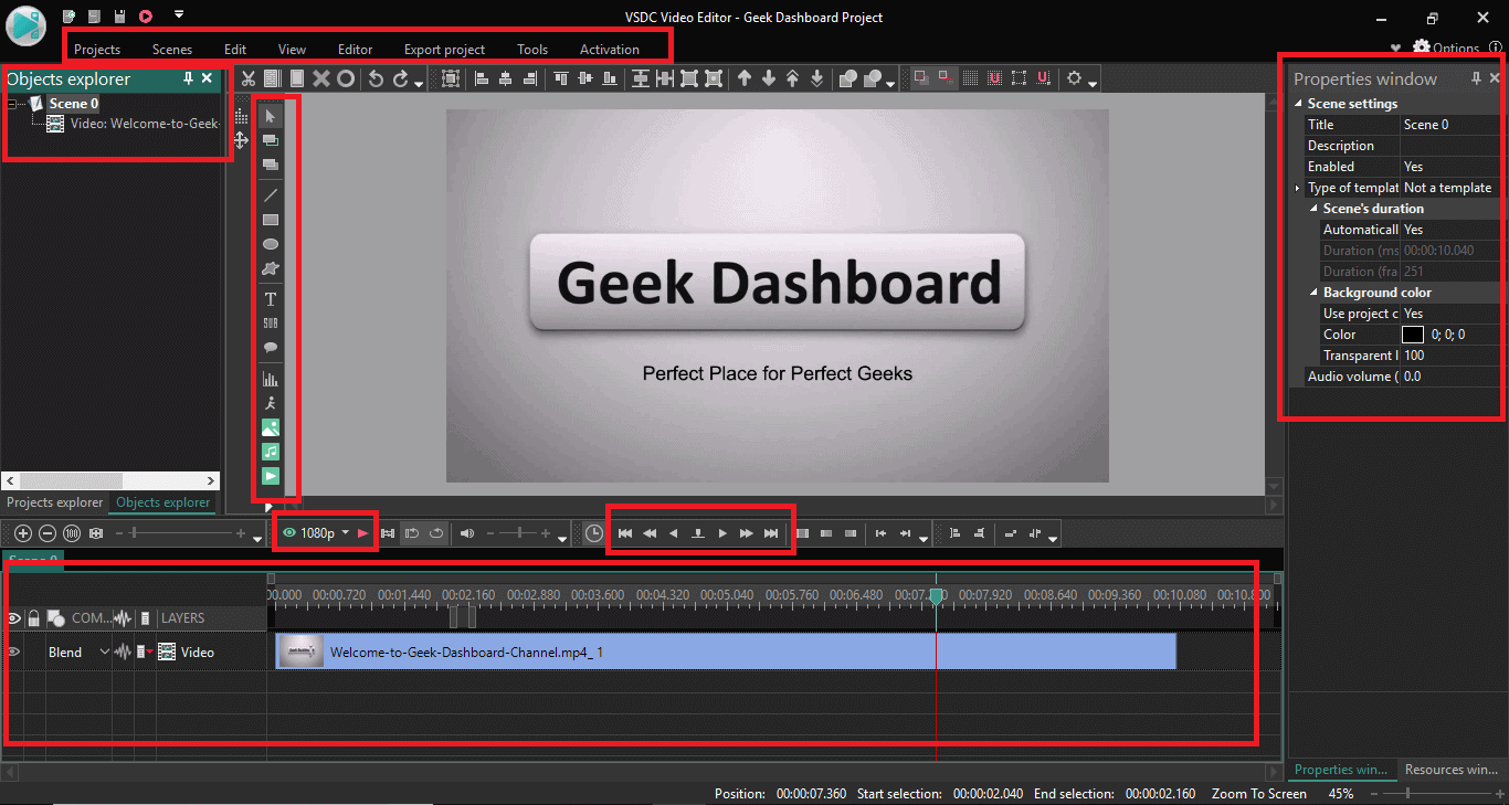 VSDC Video Editor - Advanced Tool for Both Beginners and Professionals