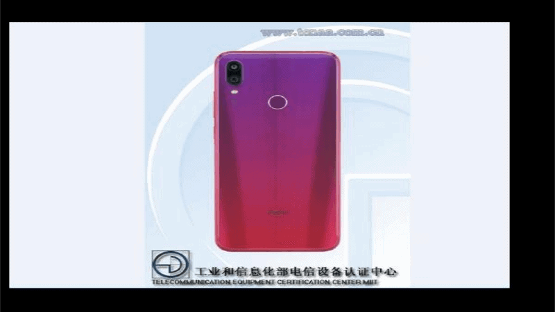 Xiaomi Redmi Note 7 Gets Certified by TENAA with Dual Cameras and ...