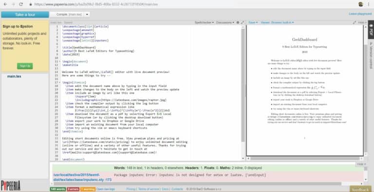 11 Best LaTeX Editors For Windows, Linux, Mac and Online Tools in 2025