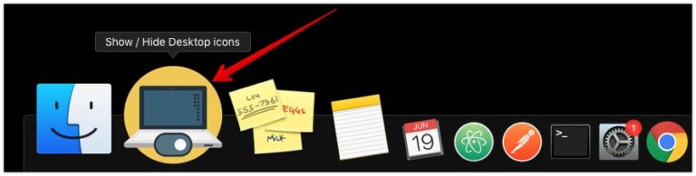 How to Show or Hide Desktop Icons on Mac Quickly with Just One Click