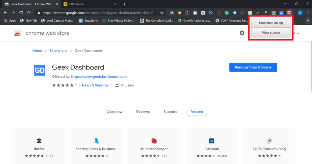 2 Ways To View And Download Source Code of Any Chrome Extension