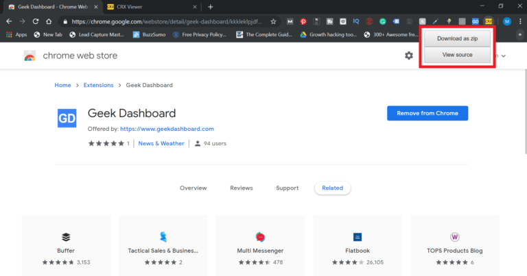 2 Ways To View And Download Source Code of Any Chrome Extension