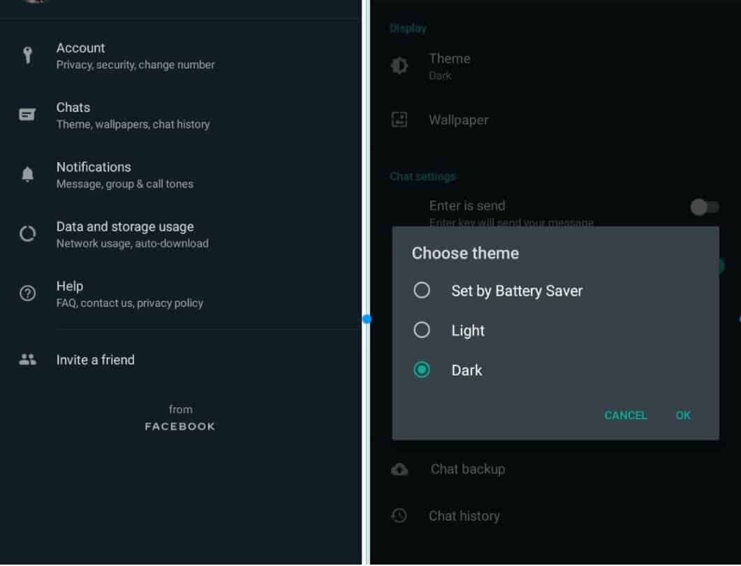 WhatsApp Dark Mode Comes to Latest Beta in iPhone