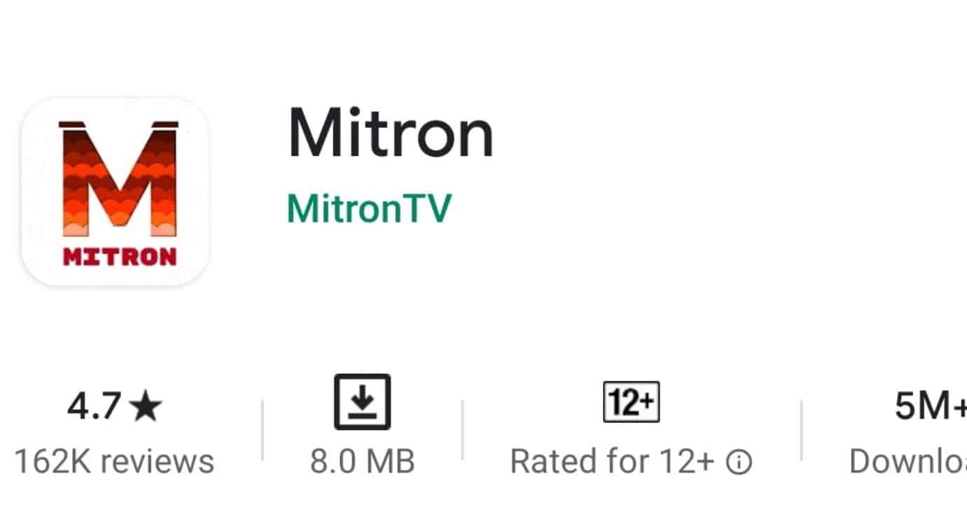 Mitron App With Over 5 Million Downloads Banned From Google PlayStore