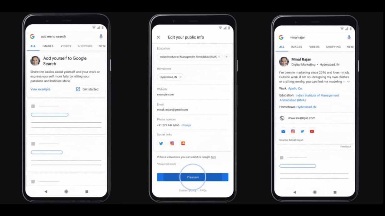 How to Create ‘People Card’ to Show Virtual Visiting Card in Search Results