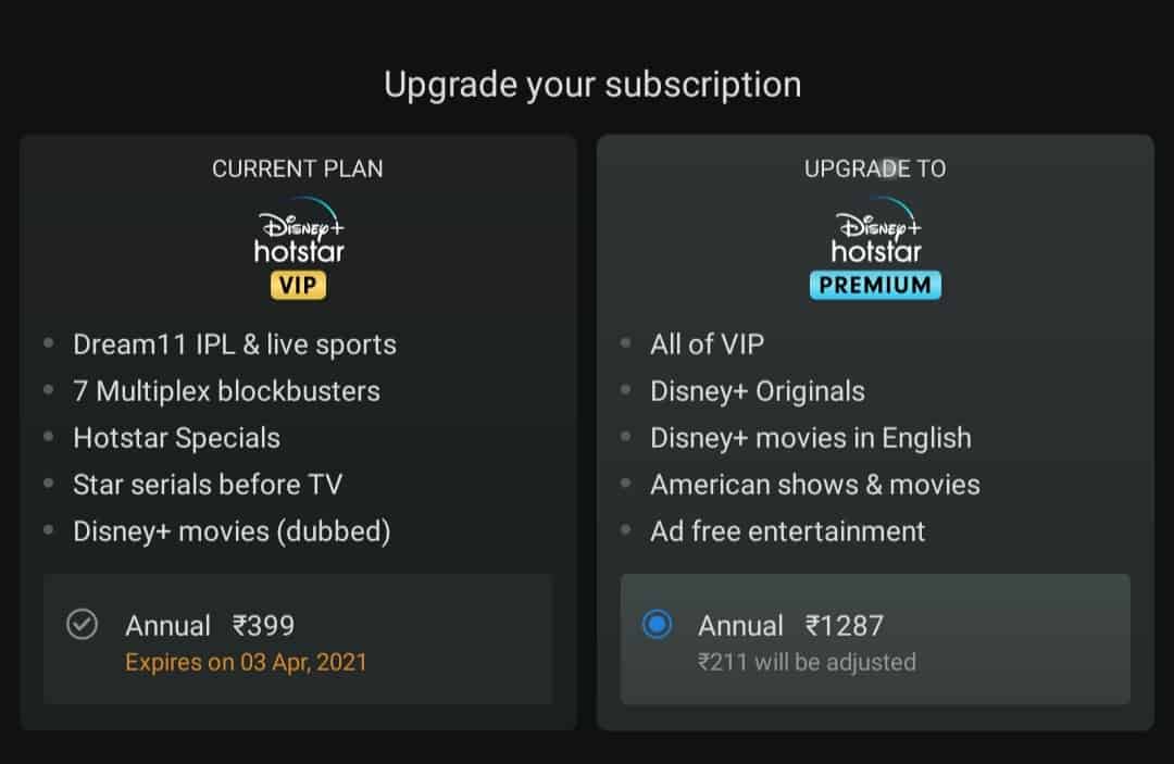 Disney+ Hotstar Offers Additional 30 Days With New Annual VIP ...