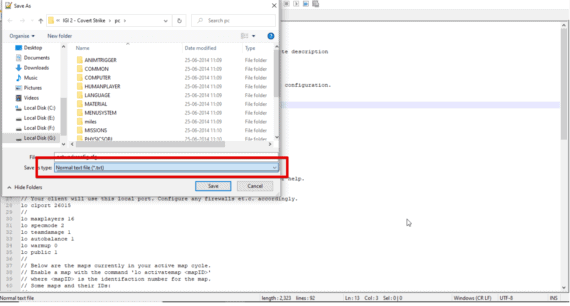 How to Open, Edit and Save .CFG Files in Windows Computer