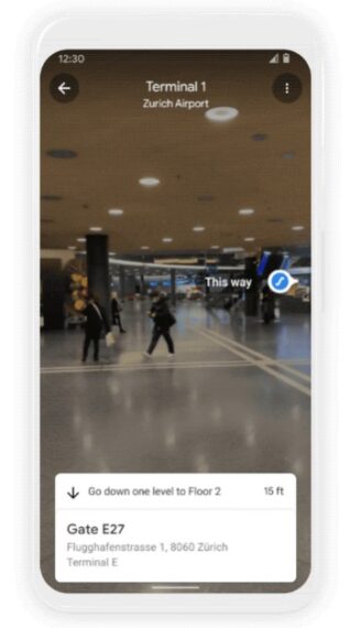 Google Maps Announces 'Eco-Friendly' Routes and AR Indoor Directions