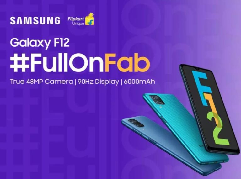 Samsung Galaxy F02s, F12 with Water-Drop Notches Launched in India