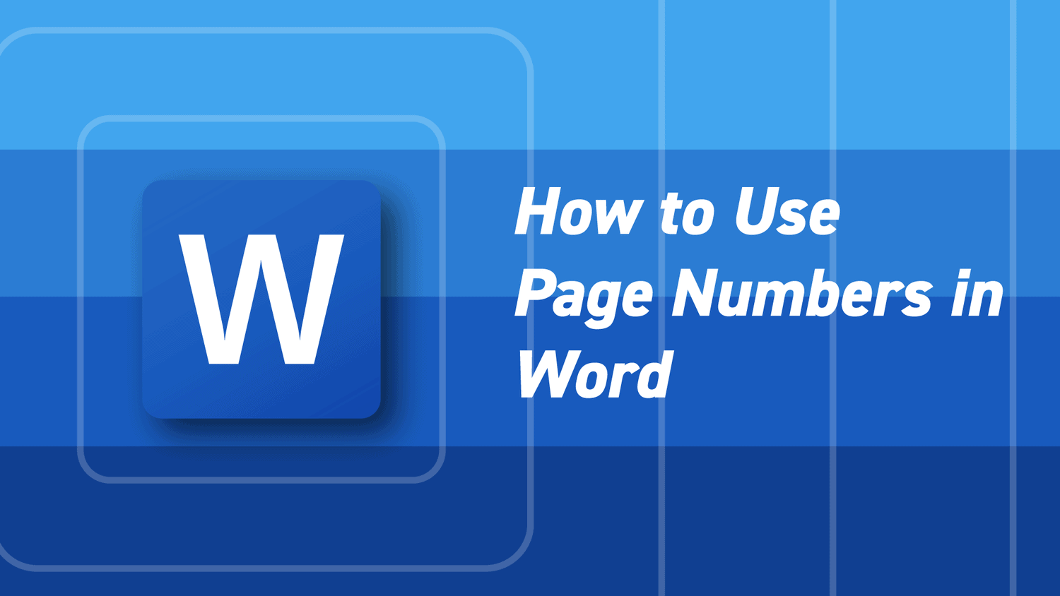 How To Insert Delete And Change Page Numbers In Word