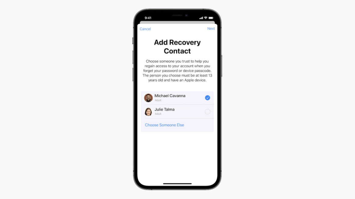 Forgot Your Apple ID Password? iOS 15 Will Let Your Trusted Contacts ...