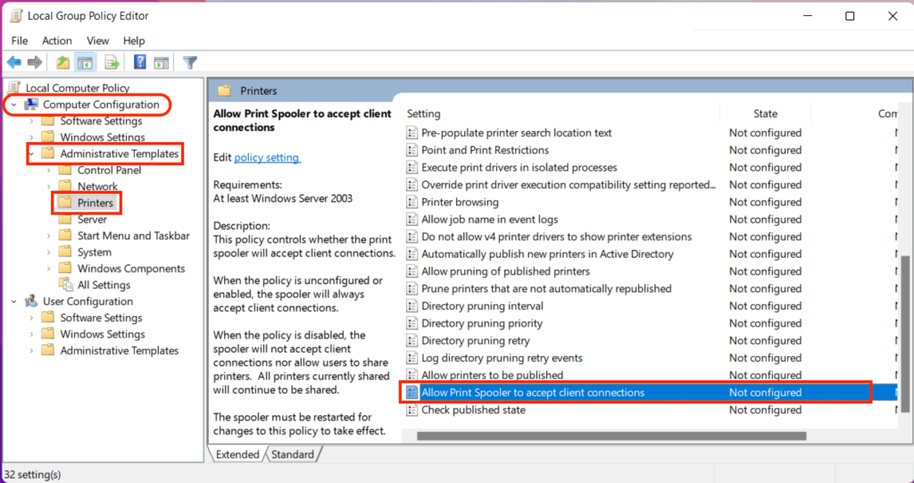 How to Enable or Disable Print Spooler Service in Windows