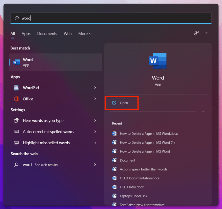 How to Recover Unsaved Word Document on Windows PC or Laptop