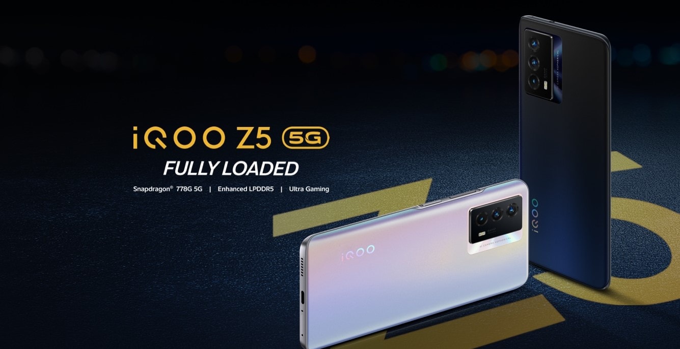 iQOO Z5 5G with Snapdragon 778G Chipset and 44W Flash Charge Launched in India