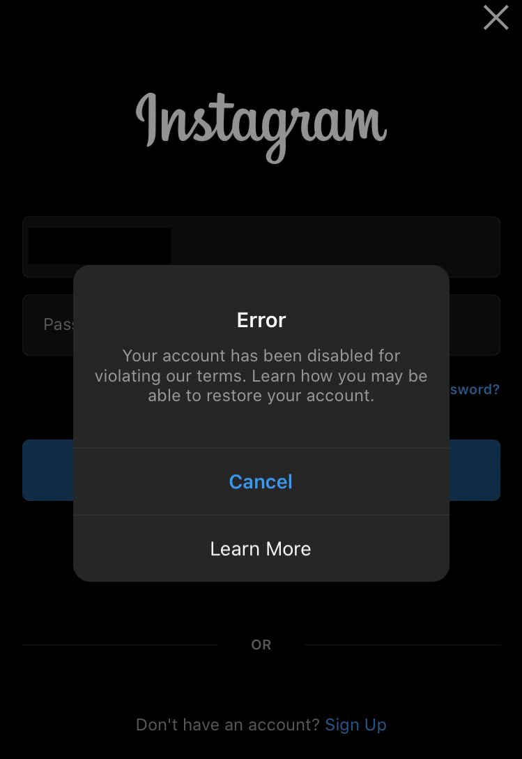 How to Appeal to Reactivate Disabled Instagram Account