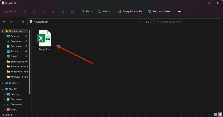 How to Recover Unsaved Excel Files on Windows PC or Laptop