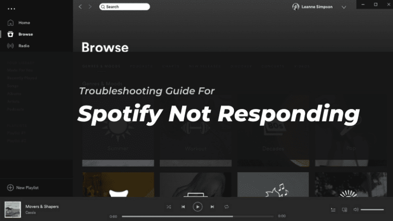 Spotify Application Not Responding on Windows and Mac? 7 Ways to Fix it
