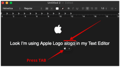 How to Insert or Type Apple Logo on Your Mac, iPhone, and iPad