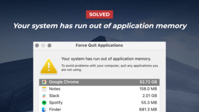 Fix "Your system has run out of application memory" Error: Detailed Guide