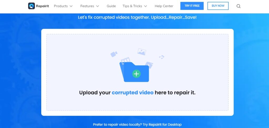 Wondershare Repairit - The Best Video Repairing Tool with Advanced Repair