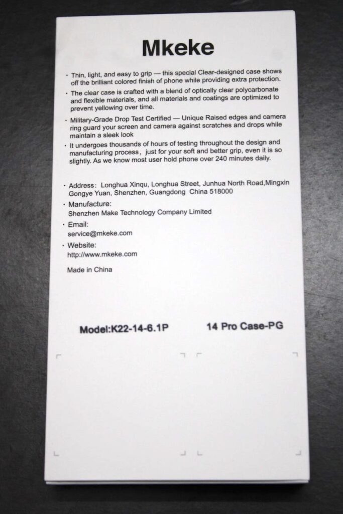 Mkeke iPhone 14 Pro and iPhone 14 Pro Max Case Review
