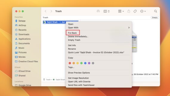 How to Recover Unsaved Excel Files on macOS