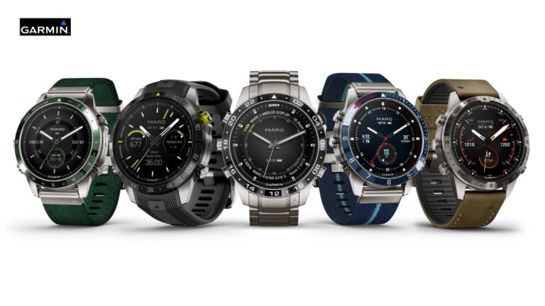 Garmin MARQ Gen 2 Luxury Smartwatches with Grade-5 Titanium Build ...