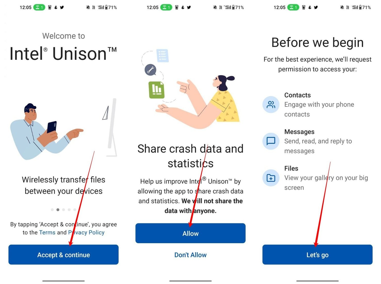 How to Setup Intel Unison App on Windows, Android and iPhone
