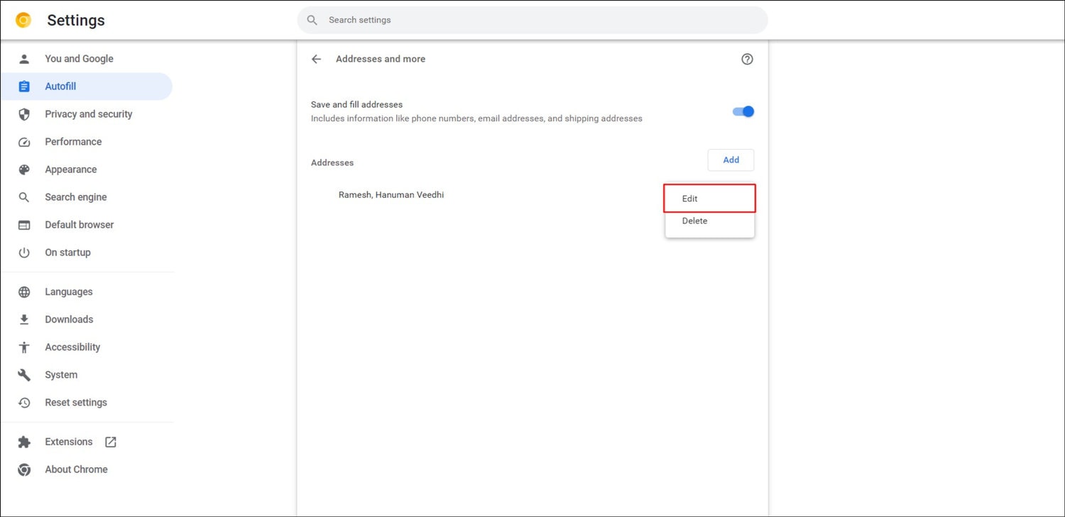 How to Manage and Clear Google Chrome Autofill History