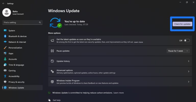 How to Fix Enter, Spacebar or Backspace Key Not Working in Windows 11