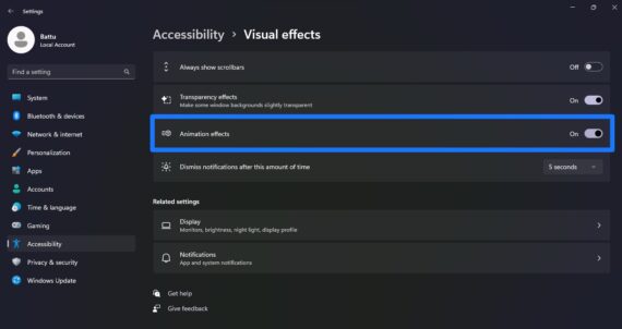 Speed Up Animations on Windows 11: 4 Methods to Improve Performance