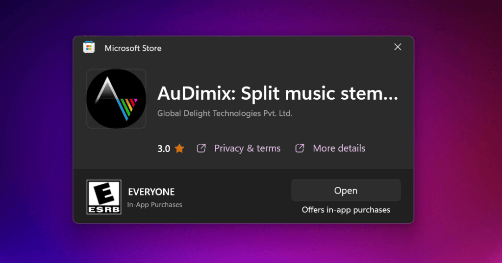 AuDimix Review - The Ultimate Tool to Split Music Stems