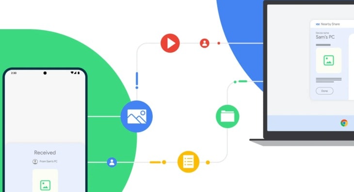 Google Nearby Share Stable Version is Now Available for Windows PC