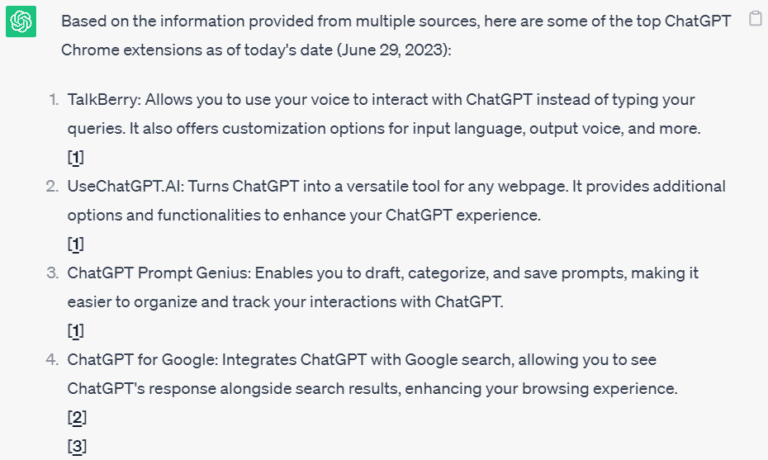 Top 10 Best ChatGPT Chrome Extensions You Need to Try