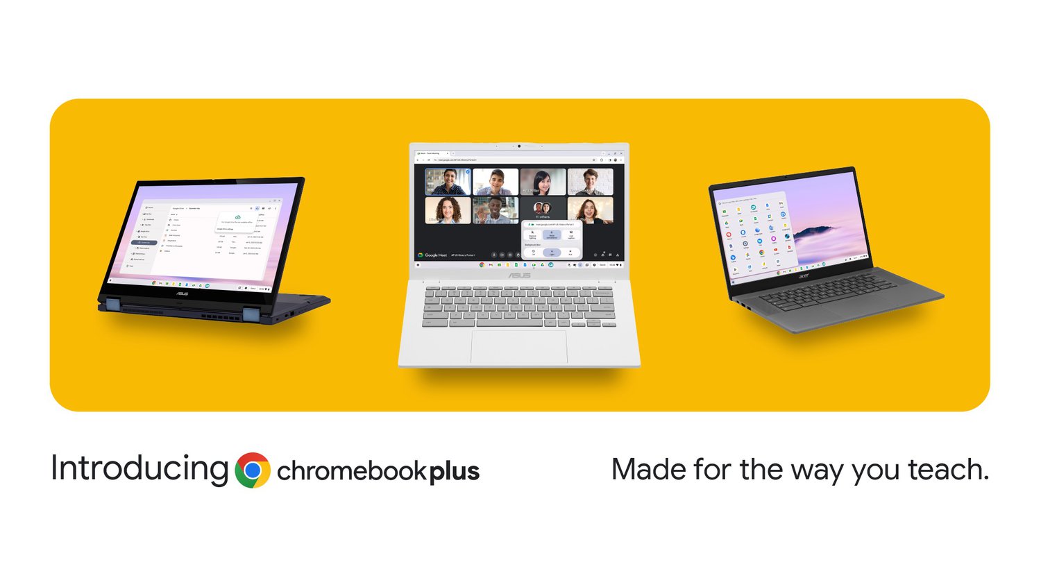 Google Chromebook Plus Launched with AI Capabilities and Double the ...