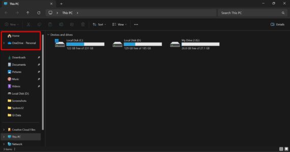 How to Remove Gallery from File Explorer in Windows 11