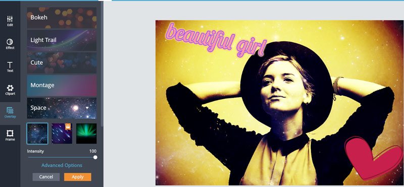 How to Make Your Common Photo into Art Work with Online Graphic Tool