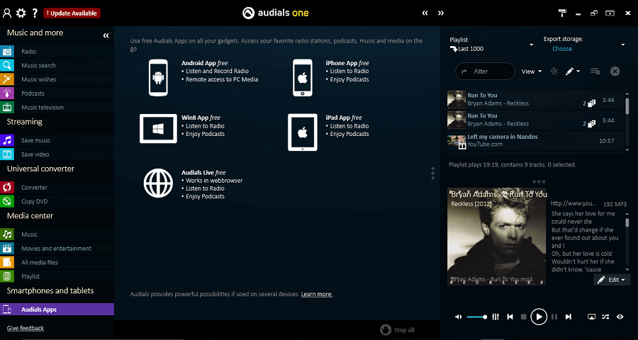 Audials One Review – A Single Suite For Your Entertainment Needs
