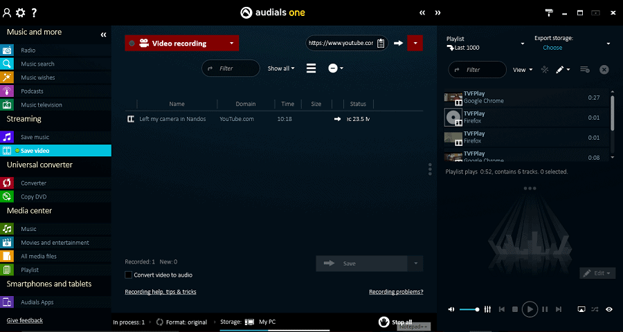 Audials One Review – A Single Suite For Your Entertainment Needs