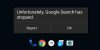 How to fix "Unfortunately, Google Search has stopped" Error