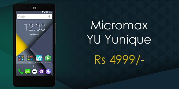 Micromax YU Yunique Full Specifications and Review