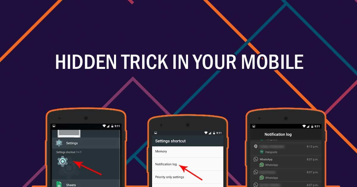 How to Open Notification Log to See Old Notifications in Android