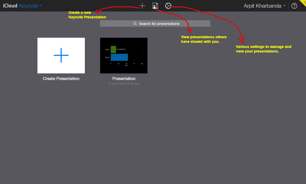 Use Keynote for Windows and How to use it Online