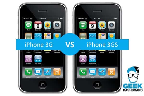 iPhone 3G vs iPhone 3GS Comparison