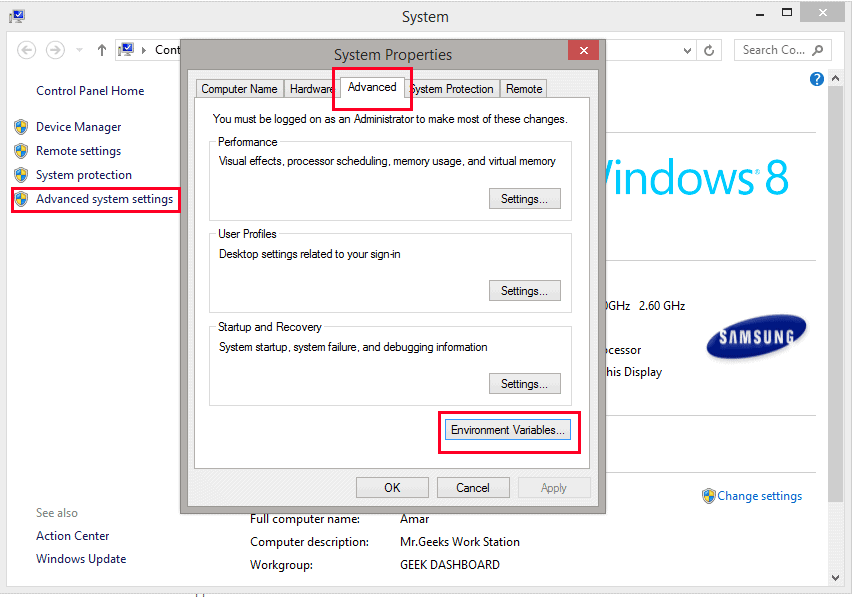 How To Download Java For Windows 8 And Set Java Path 0589